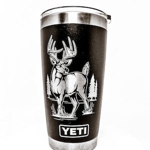 Whitetail Deer YETI Tumbler: Personalized Insulated Rambler - Etsy