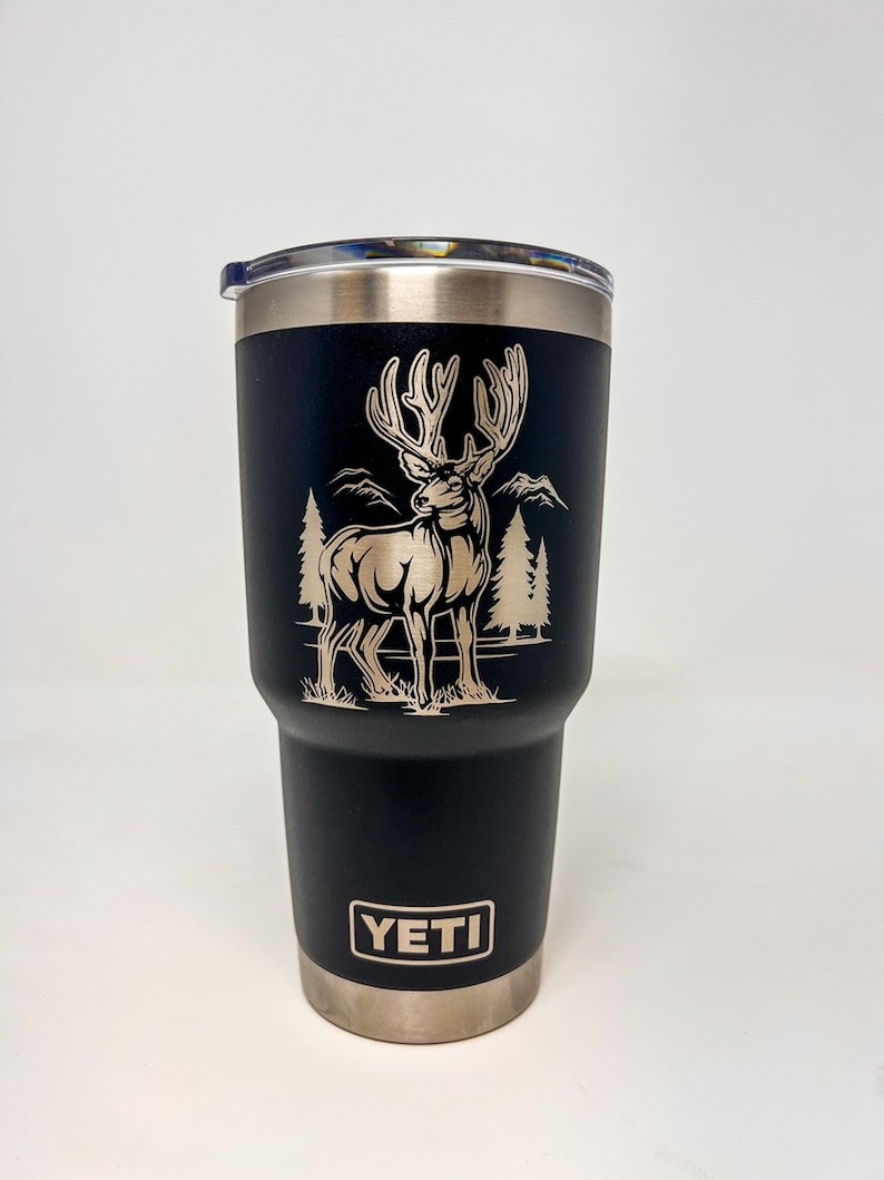 Mule Deer Yeti Mule Deer Tumbler Deer Yeti Deer Tumbler - Etsy