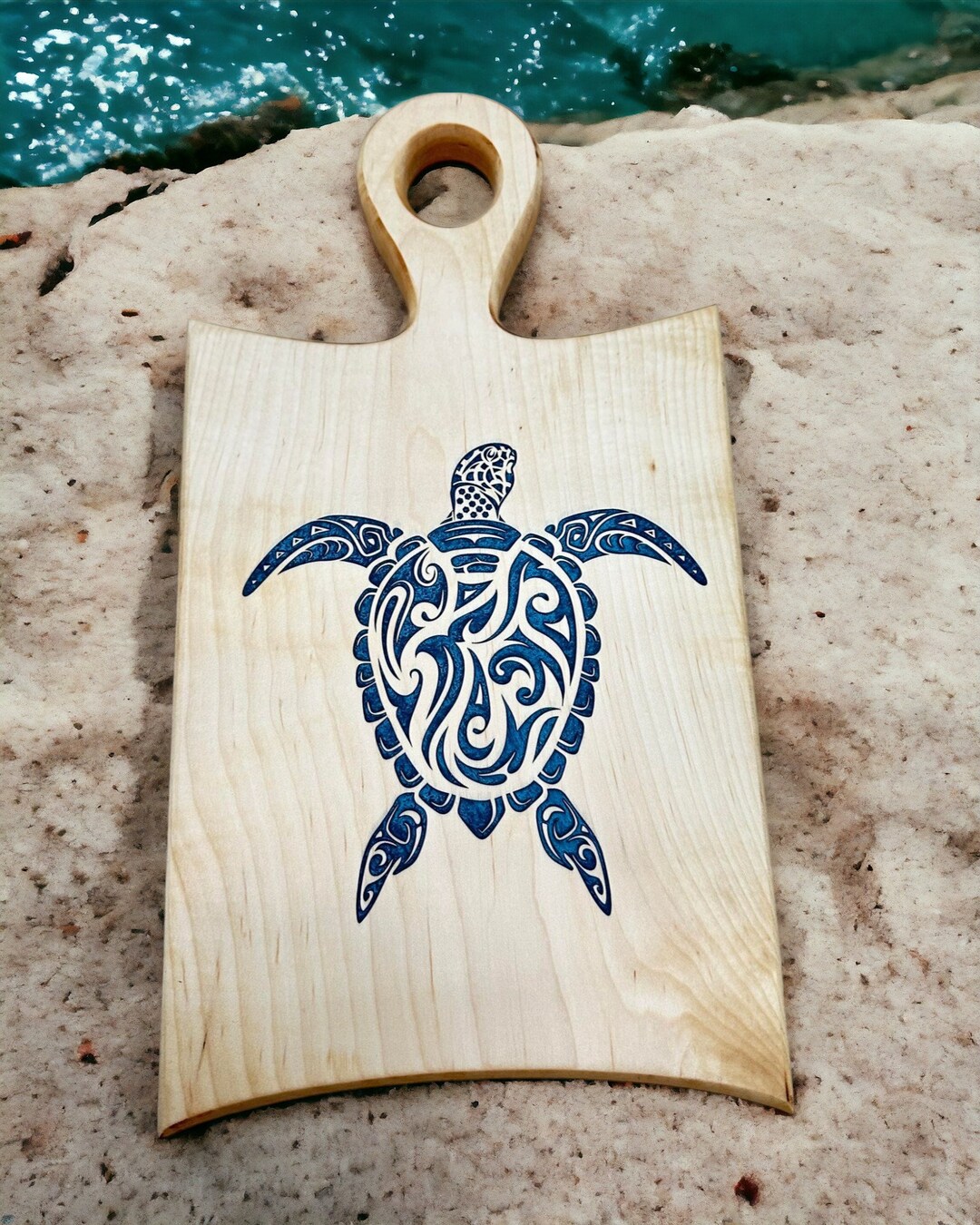 Sea Turtle Cutting Board - Etsy