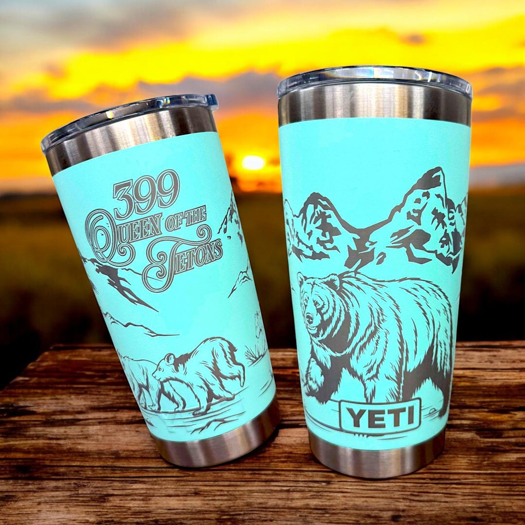 399 Queen of the Tetons Yeti Rambler, 399 Queen of the Tetons Tumbler ...