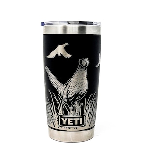 Pheasant Hunting Yeti Rambler: Engraved Tumbler - Etsy