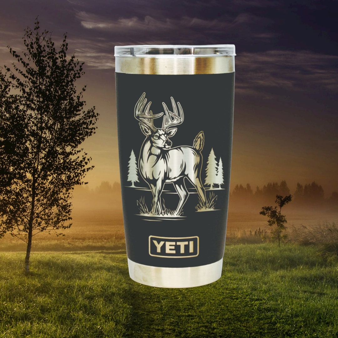 Whitetail Deer YETI Tumbler: Personalized Insulated Rambler - Etsy