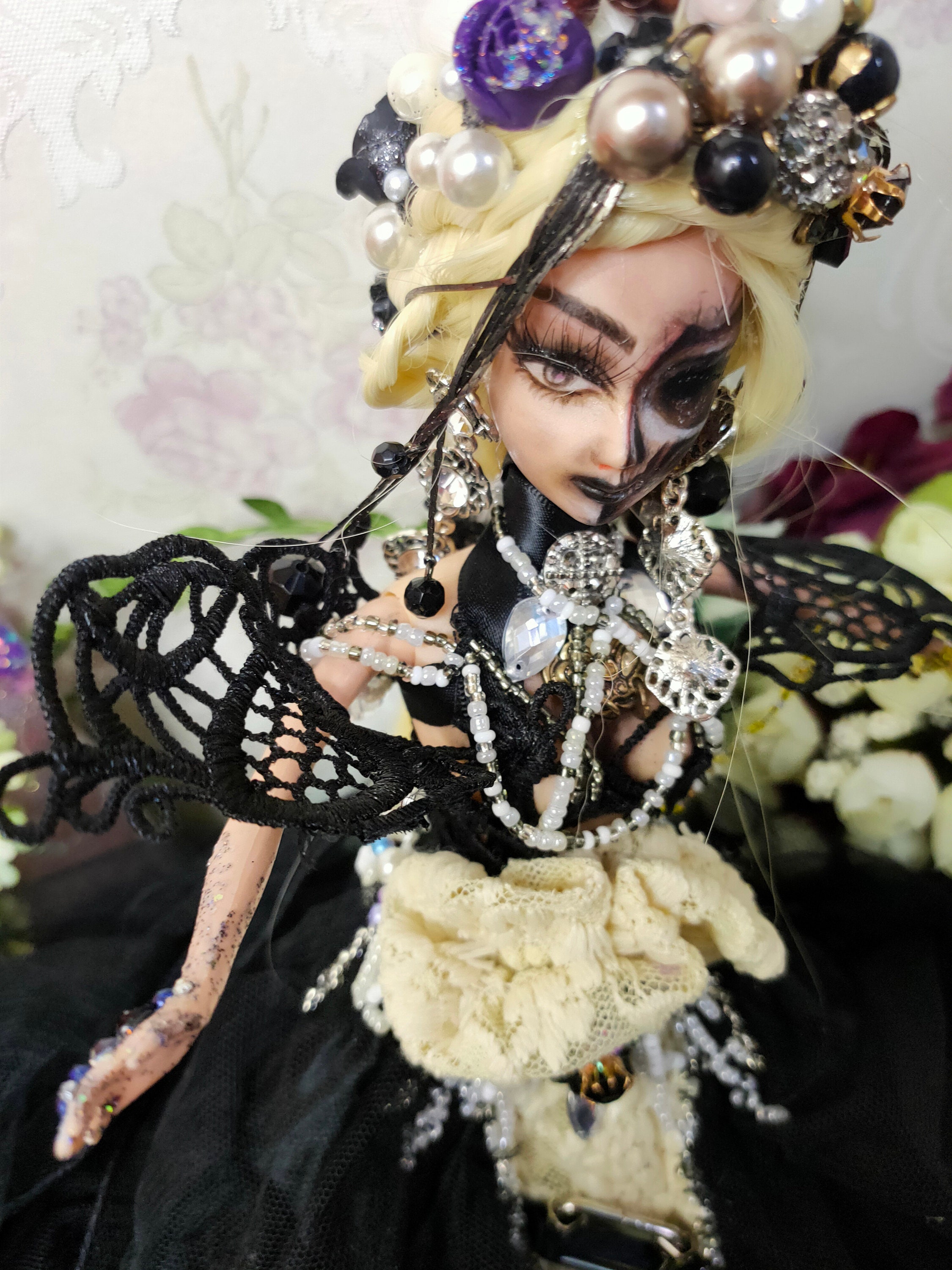 Custom Doll/ooak Cella the Miss Undead Doll - Etsy