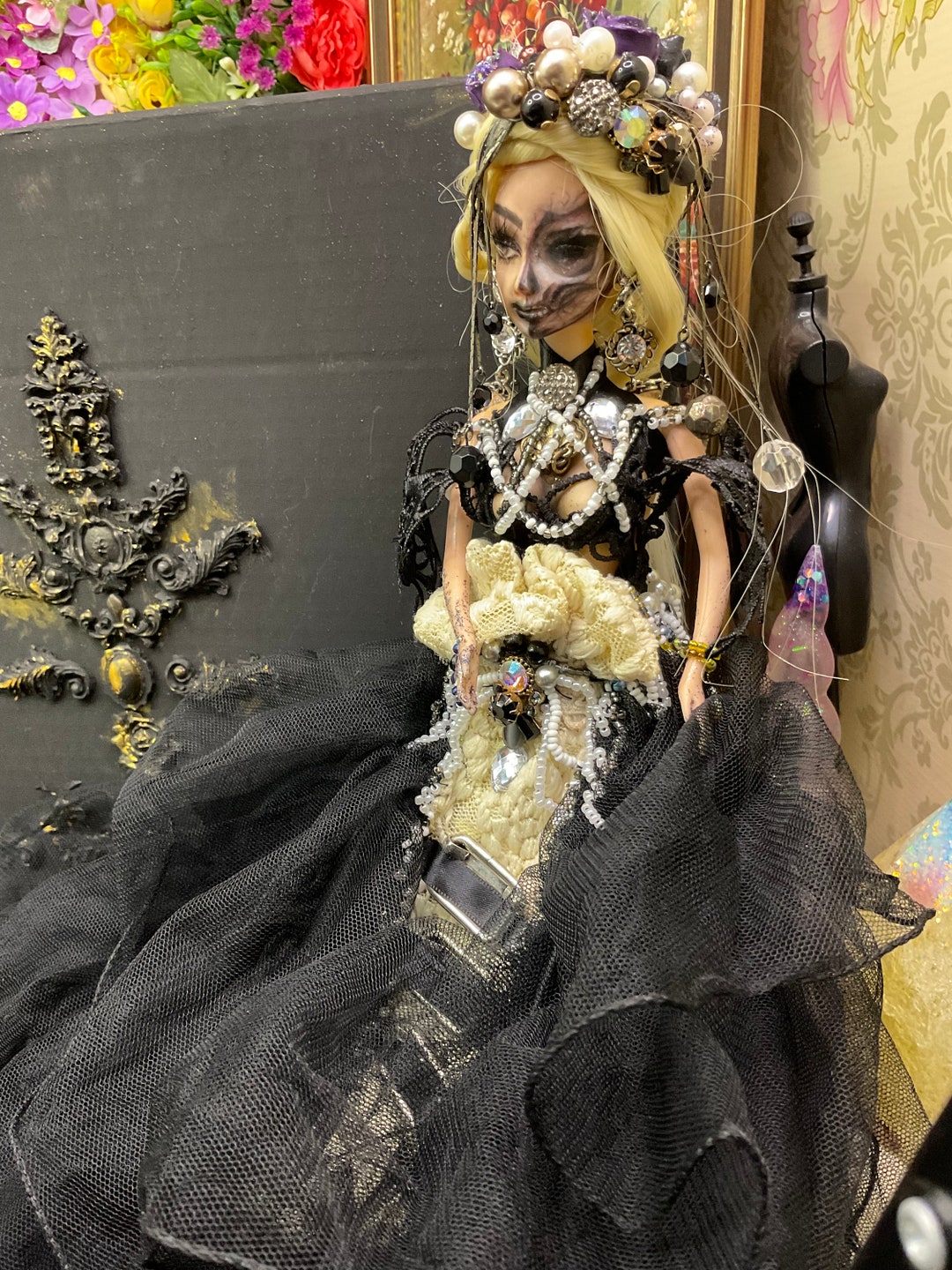 Custom Doll/ooak - Cella - the Miss Undead Doll - Etsy