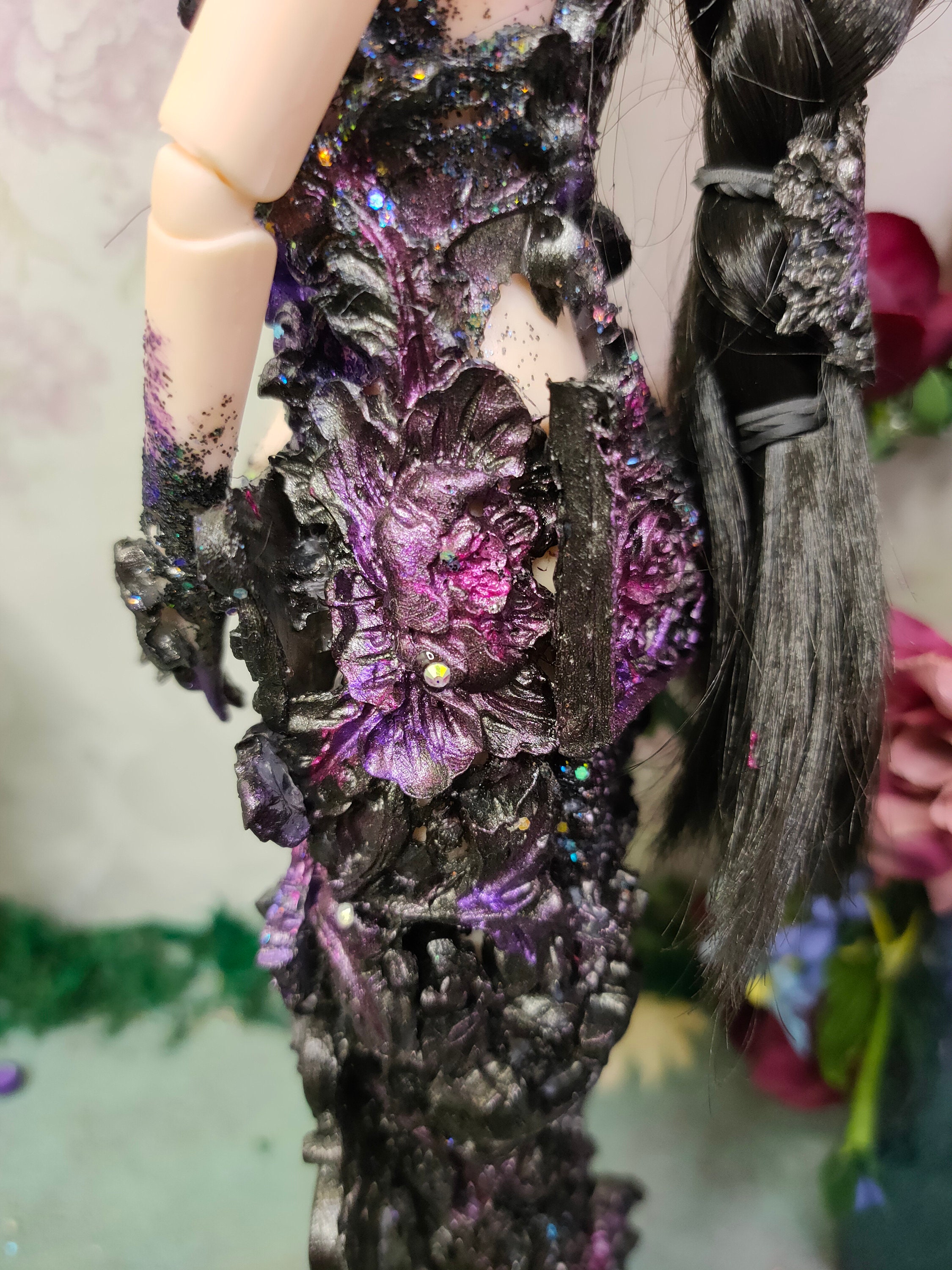 Queen of Darkness, Queen Aldreda Custom Doll /OOAK - Etsy