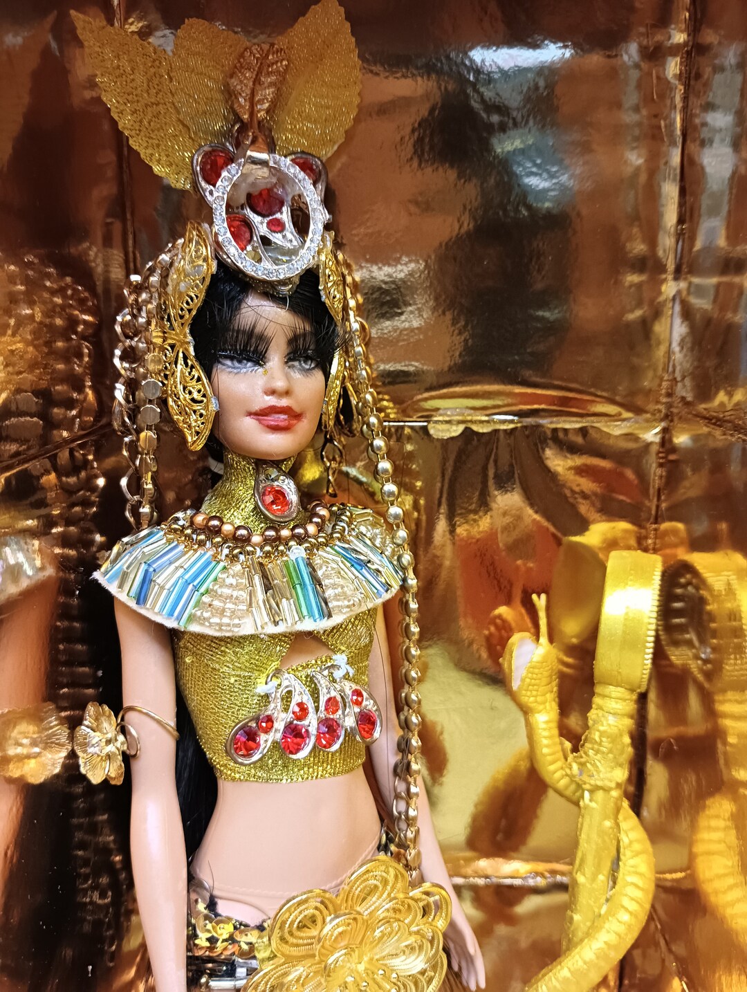 Queen Amelia - the Egyption Queen Custom Doll - Etsy