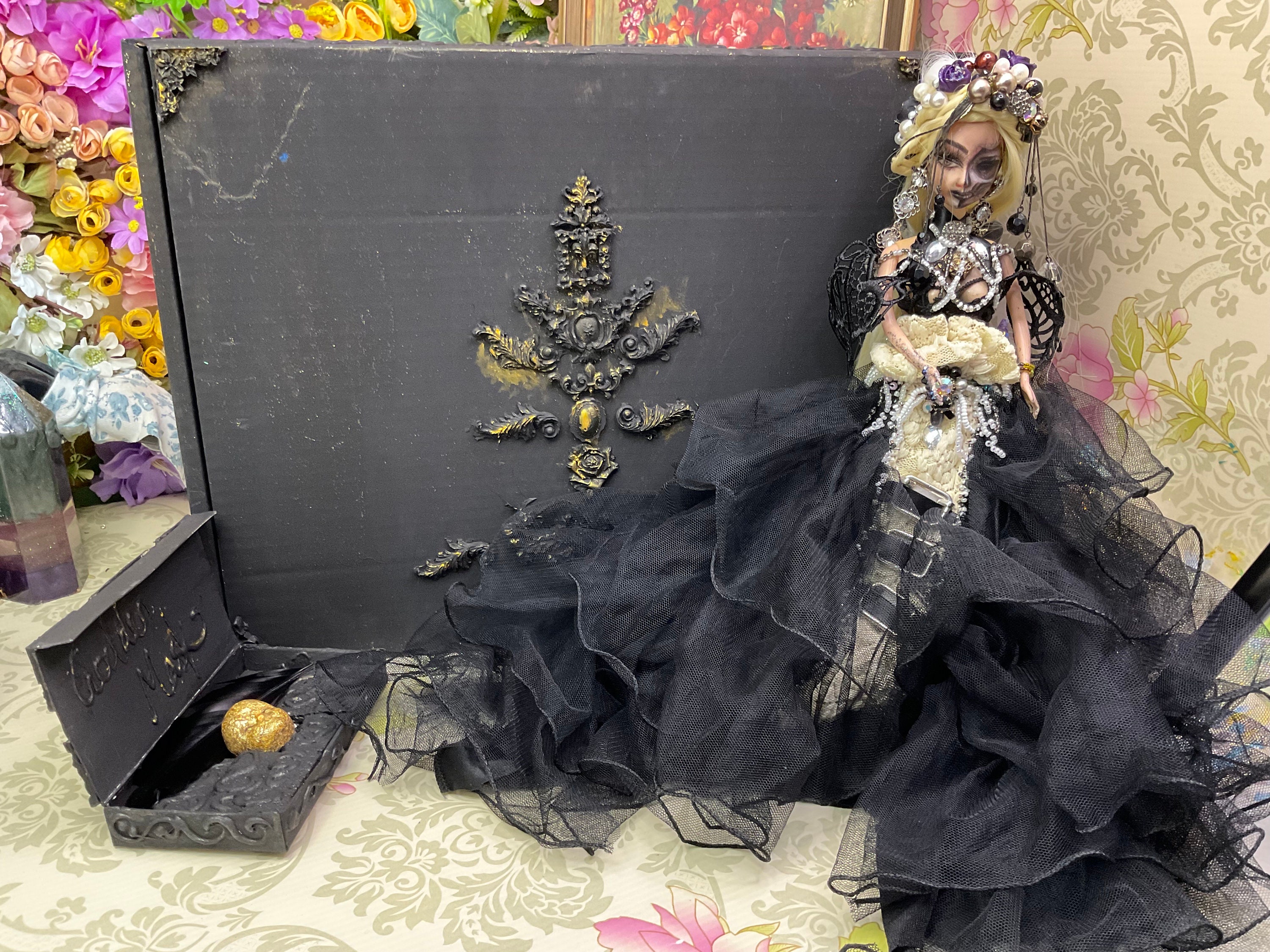 Custom Doll/ooak Cella the Miss Undead Doll - Etsy