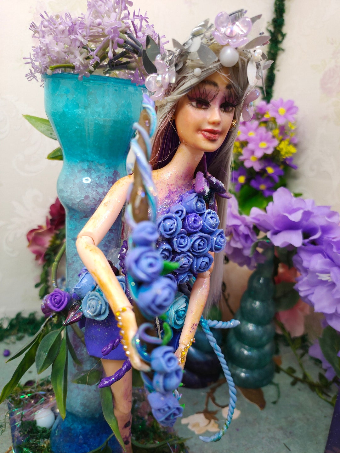 Greek Goddess Doll - Artemis Inspired Doll - Custom Doll/ooak - Amaryn ...