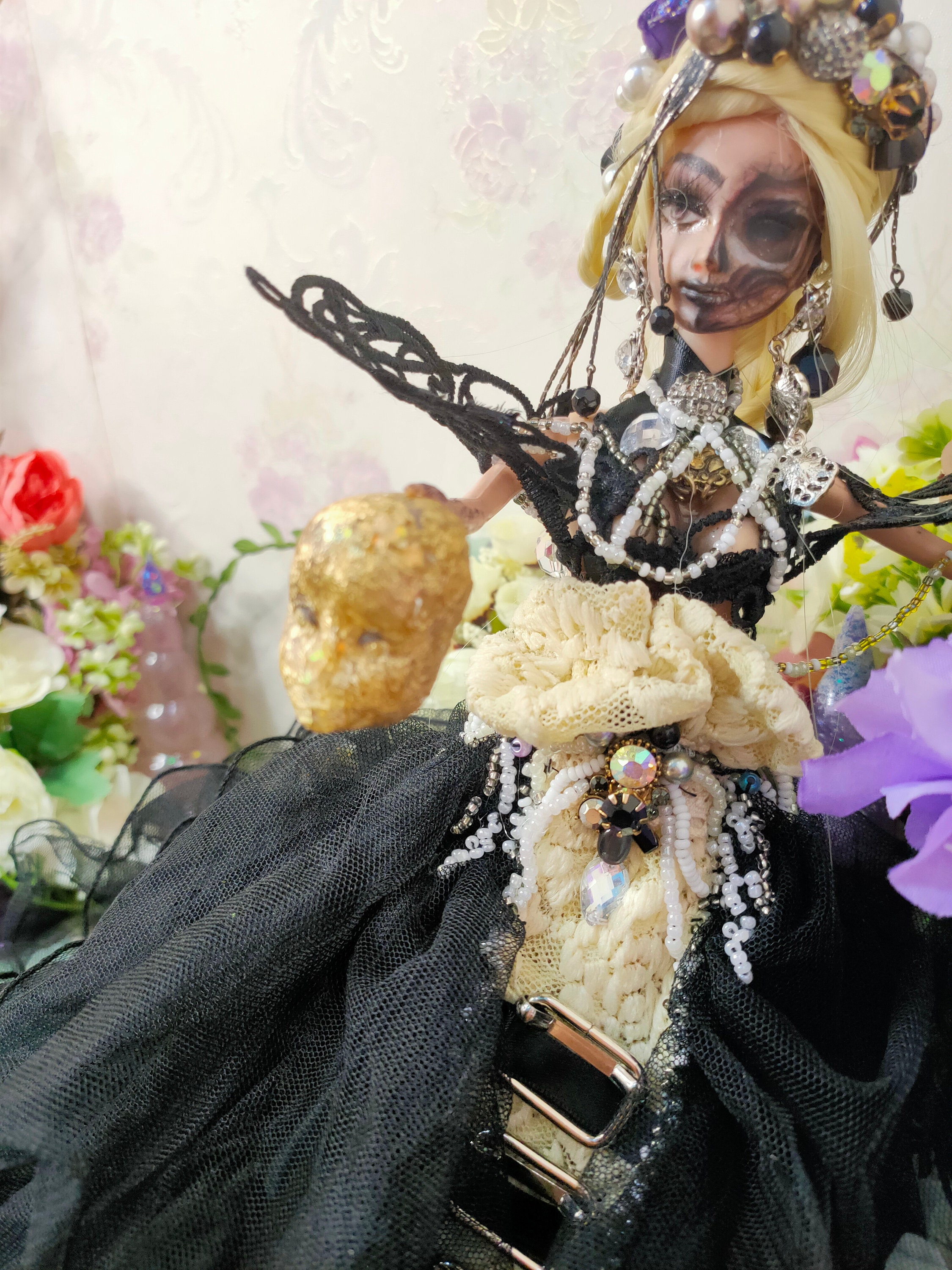 Custom Doll/ooak - Cella - the Miss Undead Doll - Etsy