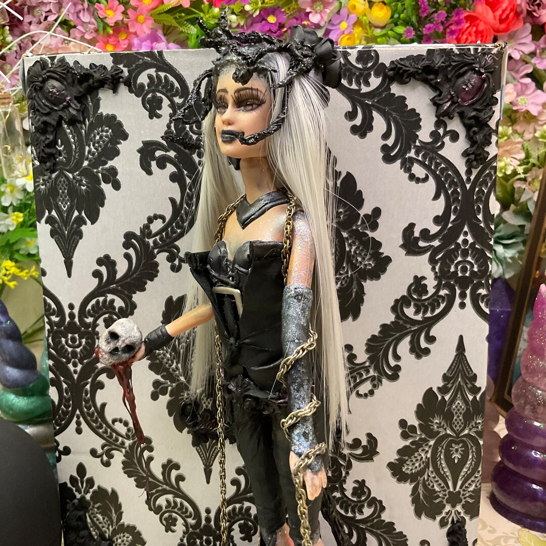 Demon Fighter Doll - Lena - Custom Doll/ooak (necromancer,diablo ...