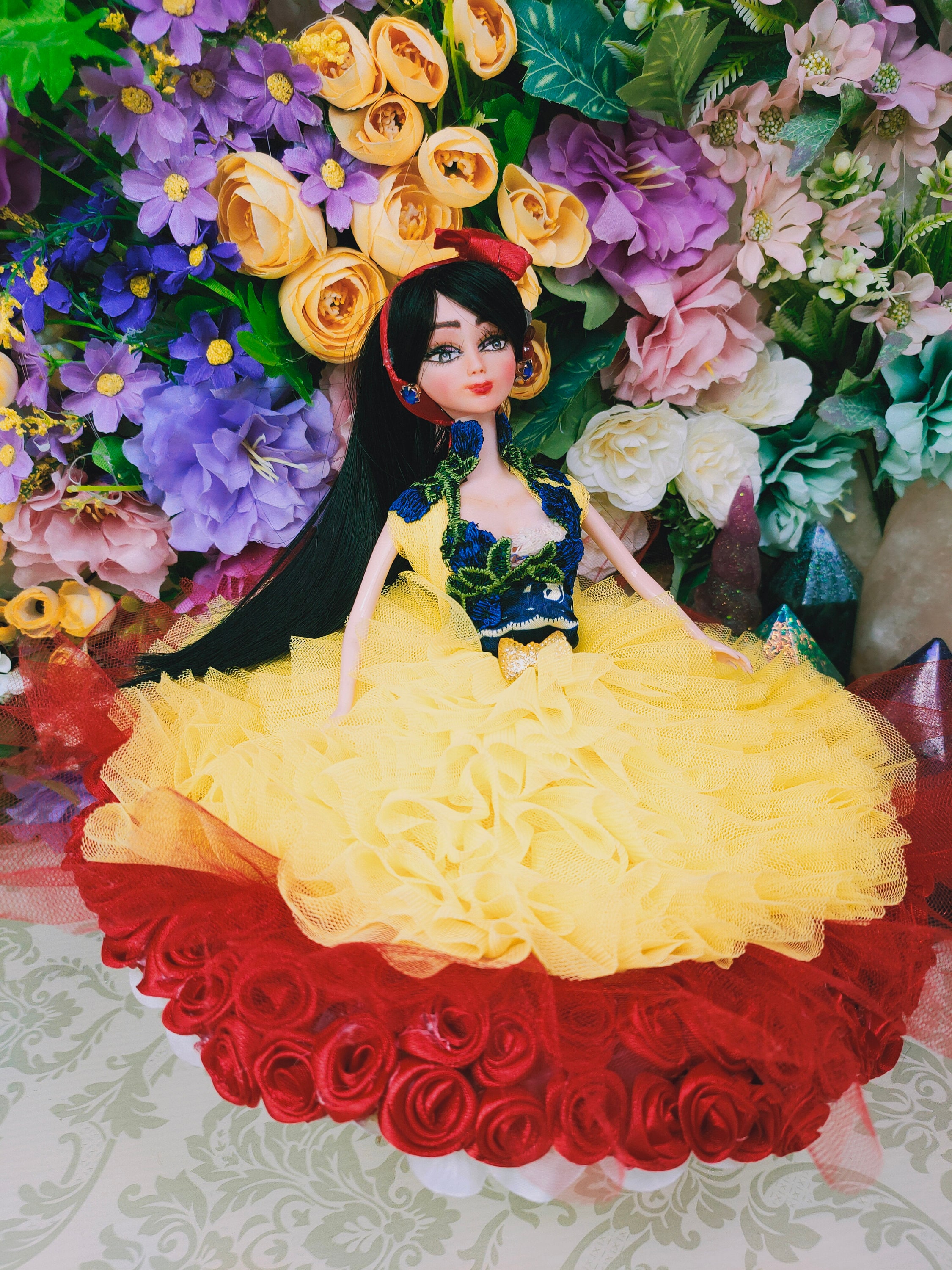 SNOW White Custom Doll OOAK Inspired by Disney Princesses - Etsy