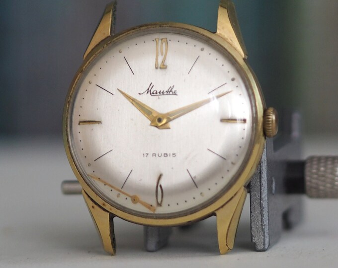 Vintage German Mechanical Wind up Watch MAUTHE - Not Working, Sold for ...