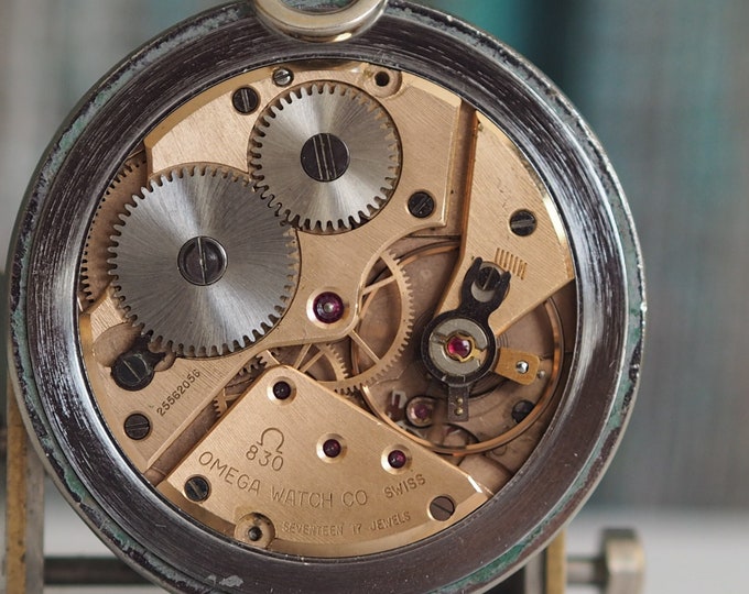 OMEGA - Swiss Made Pocket Watch Omega Cal.830 - Well Working - Etsy