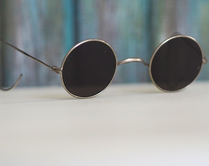 Antique European Sunglasses , Early 1900's, Original Case - Etsy