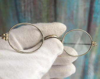 Antique European Eyeglasses , Late 1800's Perfect Condition - Etsy
