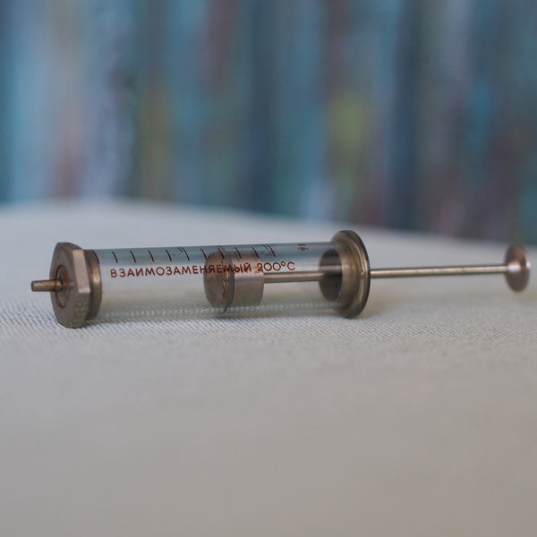 Vintage Syringe - Etsy