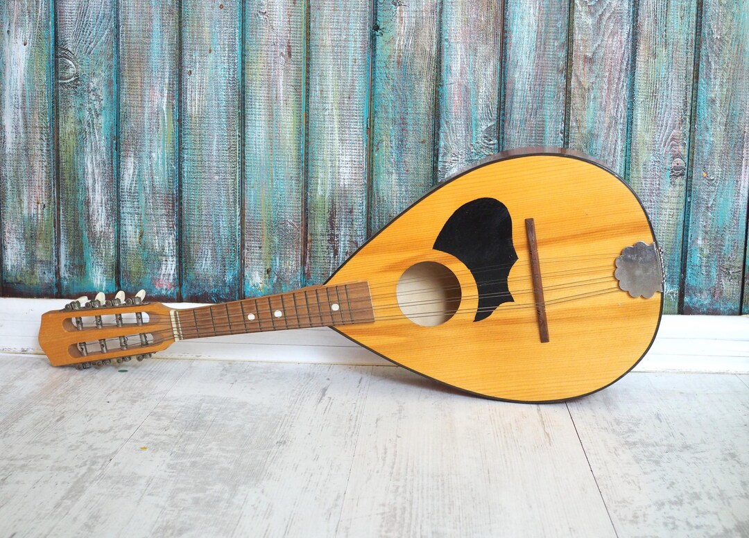 Mandolin Vintage 8-string German Made Mandolin - Etsy