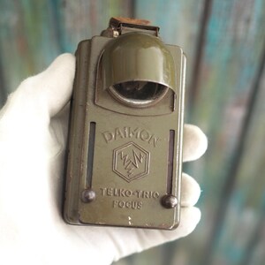1940's German Military Daimon telko Trio Flashlight, Vintage German Field Flashlight, Military ...