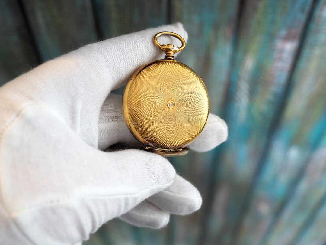Vintage Unitas 6498 6497 Swiss Made Pocket Watch Case - Etsy