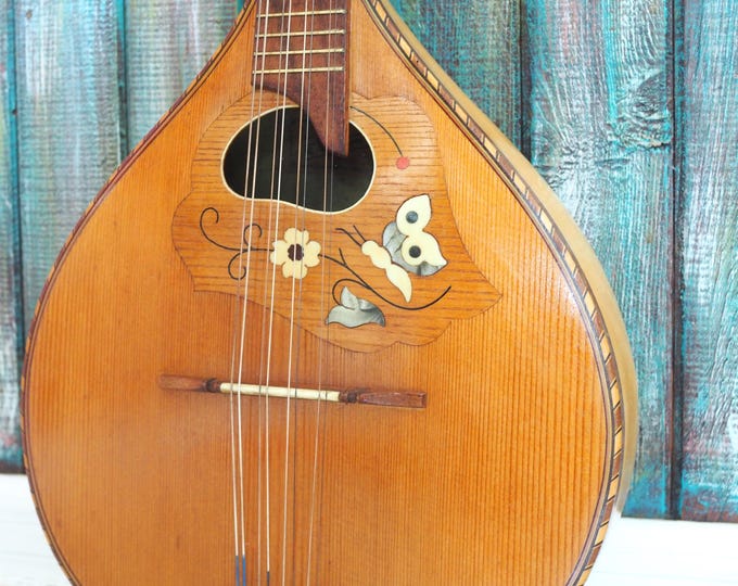 Mandolin - Vintage 8-string German Made Mandolin - Etsy