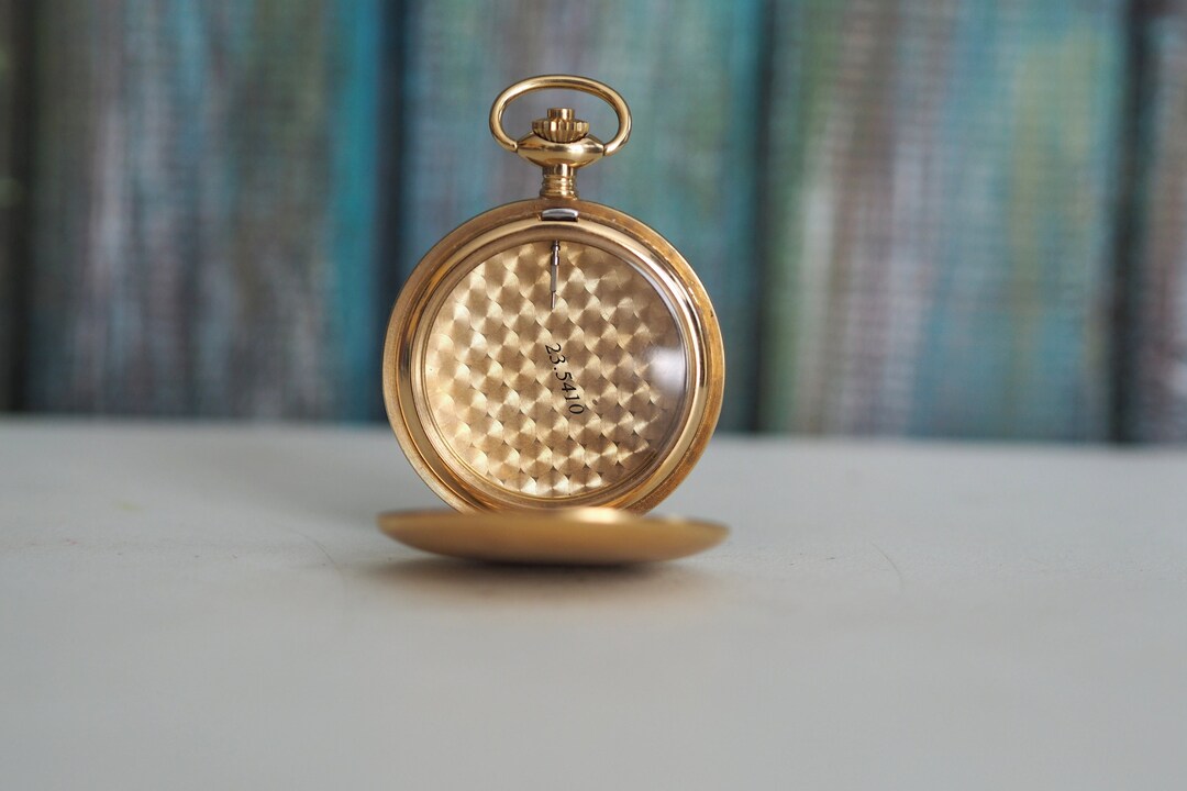 Vintage Unitas 6498 6497 Swiss Made Pocket Watch Case - Etsy