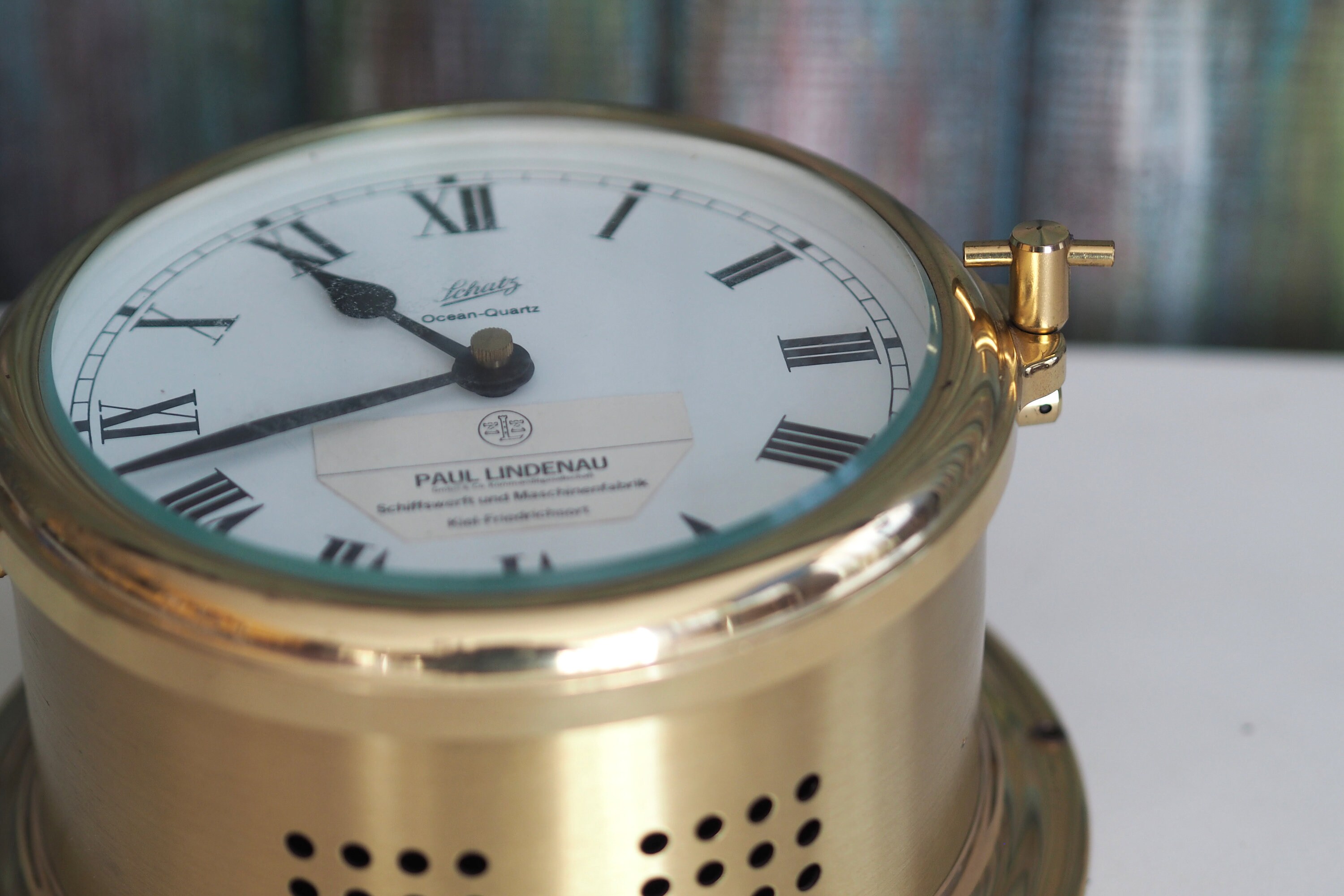 Schatz Ocean Quartz Ship's Bell Clock Not Tested sold as - Etsy