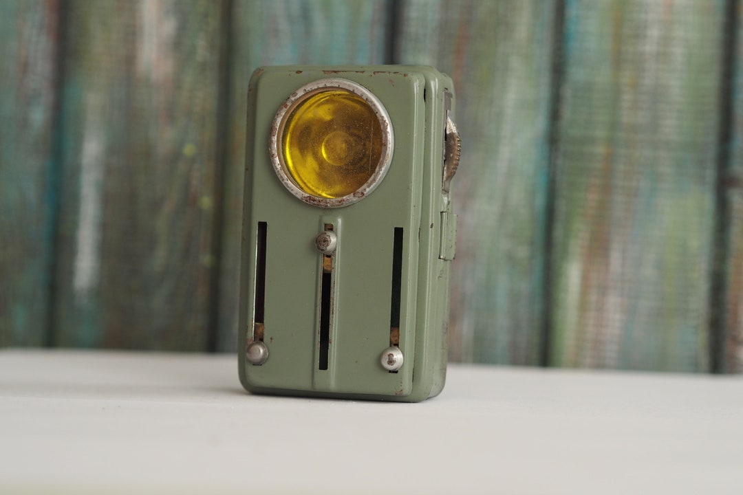 1950's USSR Railroad / Military Signal Lamp, 3-colors Signal Flashlight ...