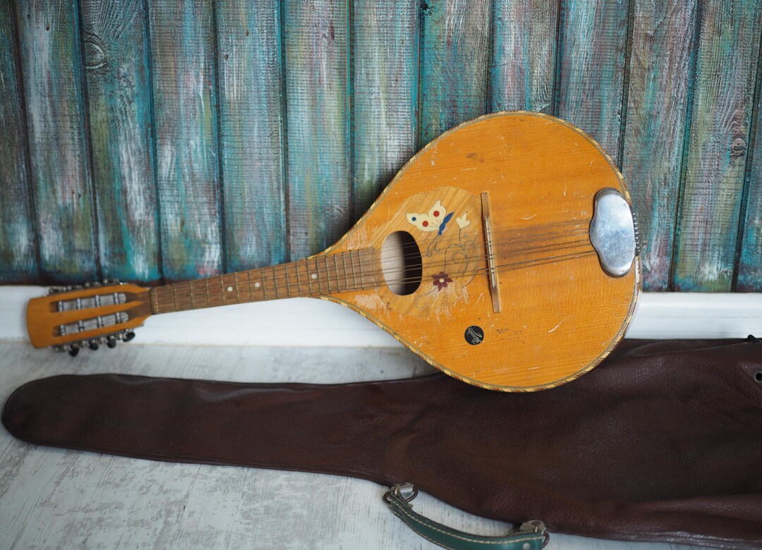 Mandolin - Vintage 8-string German Made Mandolin - Etsy