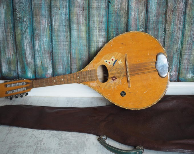 Mandolin - Vintage 8-string German Made Mandolin - Etsy