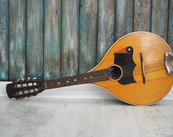 Mandolin Vintage 8-string German Made Mandolin - Etsy