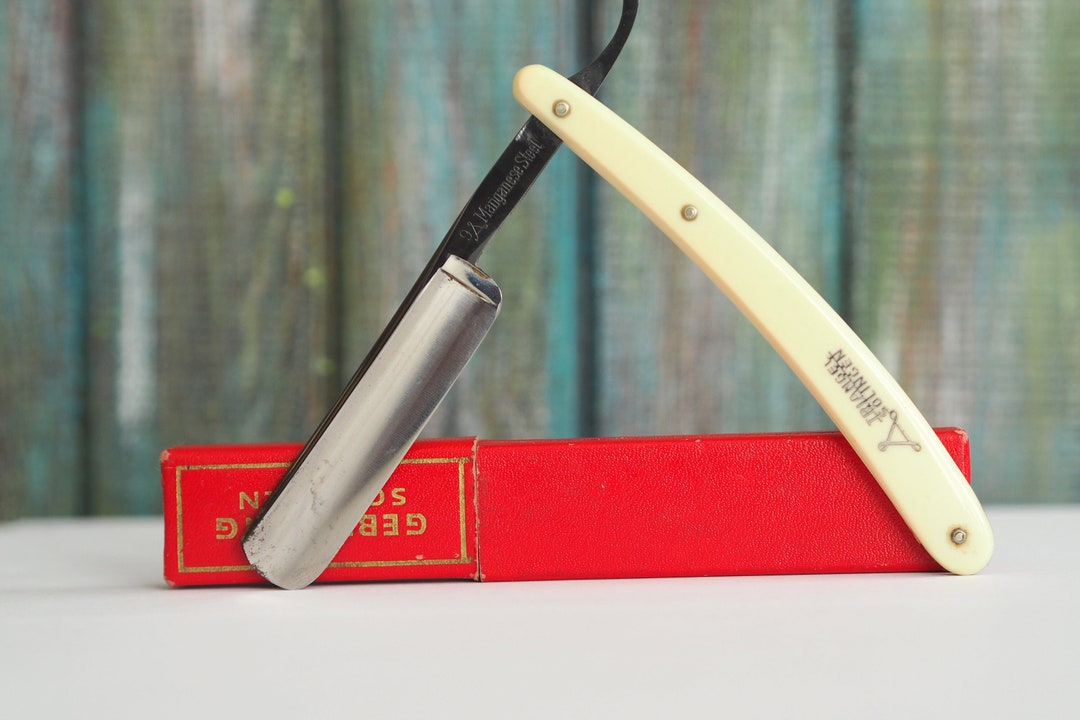 Gebr.lang SOLINGEN - Antique Straight Razor Triangel Solingen, Solingen ...