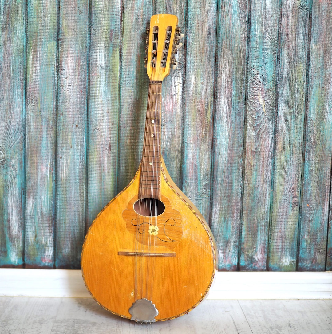 Mandolin - Vintage 8-string German Made Mandolin - Etsy