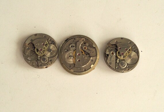DELBANA LOT Swiss Made Delbana Movements Not Working for | Etsy