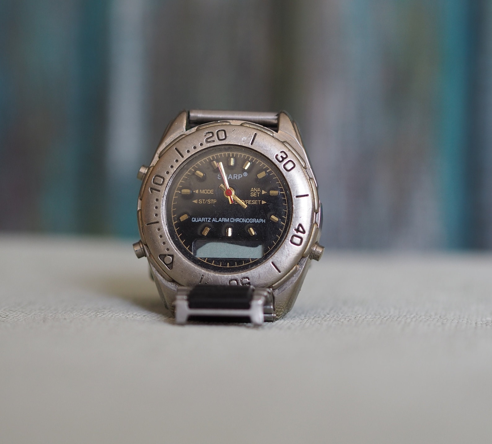 SHARP Quartz Chronograph Watch Not Tested Sold as Not - Etsy UK