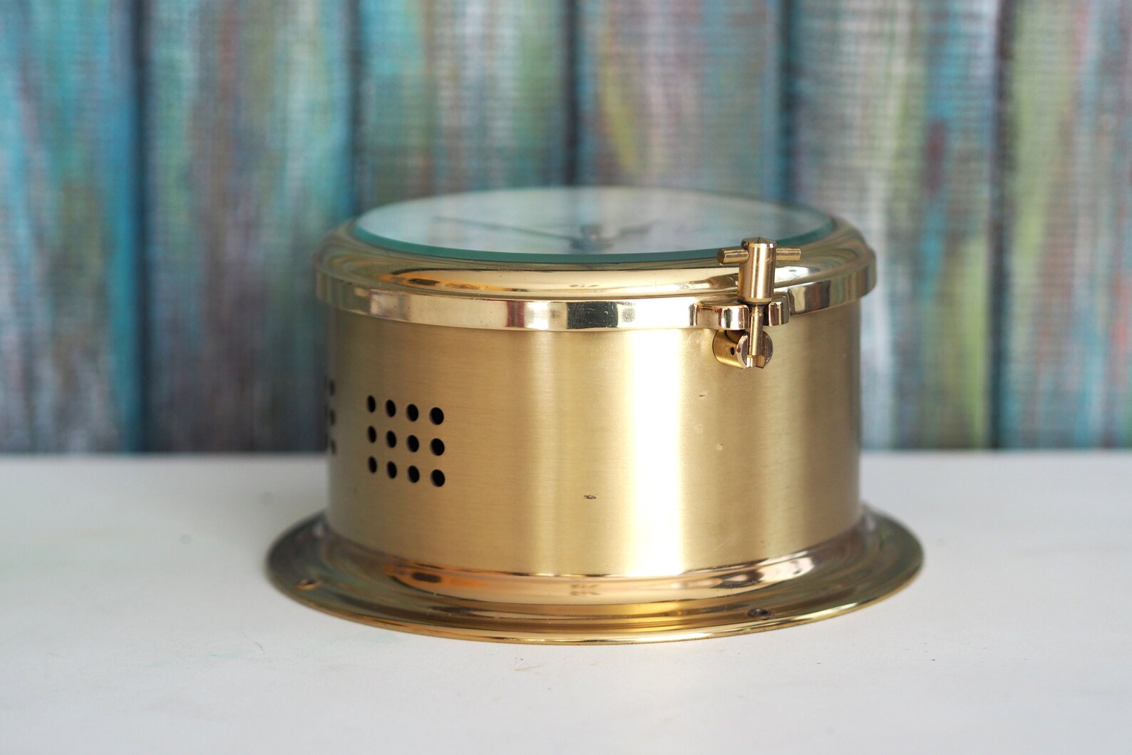 Schatz Ocean Quartz Ship's Bell Clock Not Tested sold as - Etsy