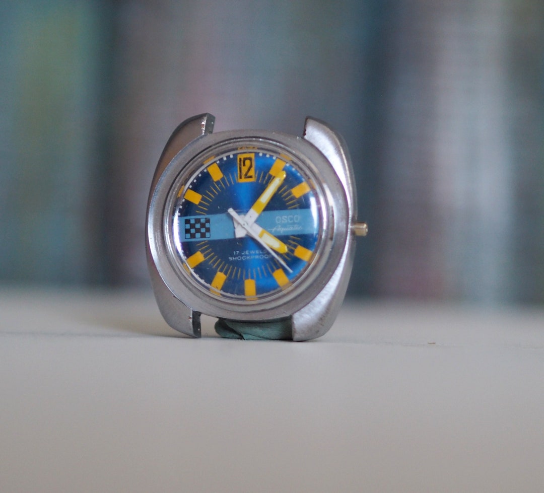 Vintage German Mechanical Wind up Watch OSCO Not Working, Sold for ...