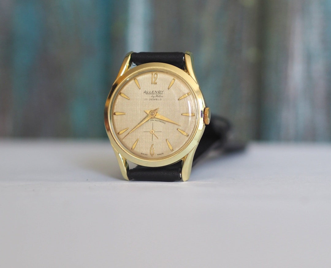 Allenby by Helsa 17 Jewels Gents Swiss Mechanical Watch not Working ...