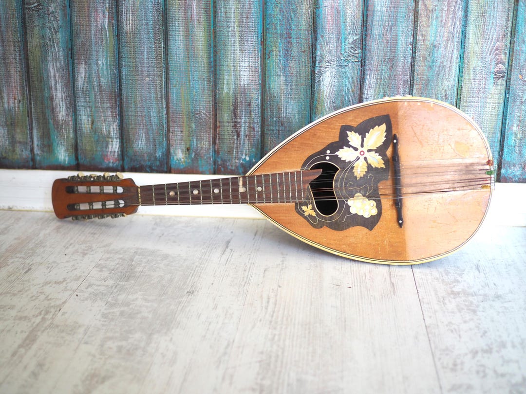 Mandolin - Vintage 8-string Italian Mandolin - Etsy