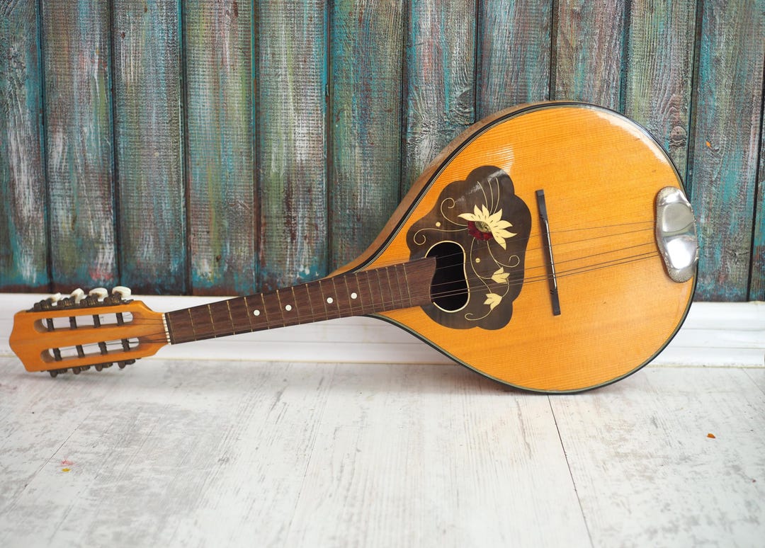 Mandolin Vintage 8-string German Made Mandolin - Etsy Australia
