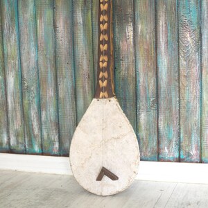 Handmade Hand Carved Lahuta, Gusle, Wooden Musical Instrument, North ...