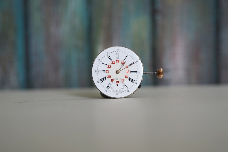 Late 1800's Swiss Made Mechanical Wind up Pocket Watch - Etsy