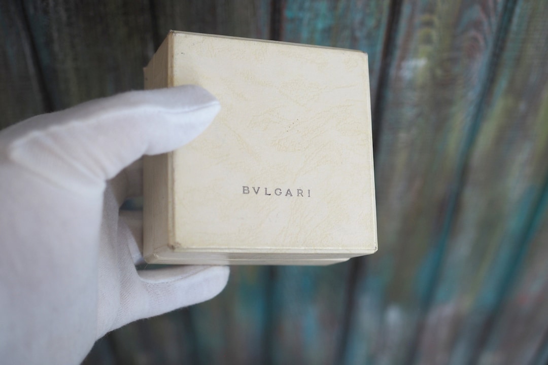 BVLGARI Watch Box, Vintage Watch Box - Etsy