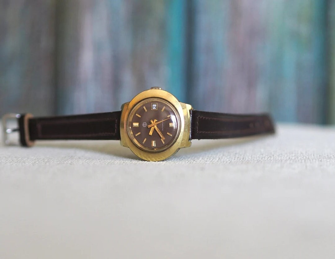 1970's Automatic Swiss Women's Watch , Vintage Mechanical Automatic ...