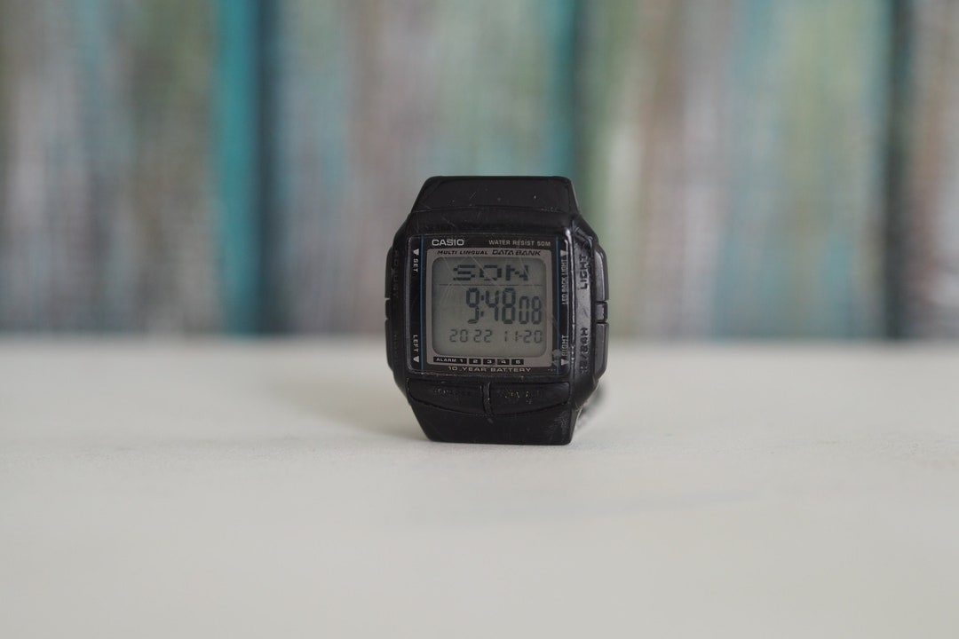 Vintage CASIO LCD Watch Working - Etsy