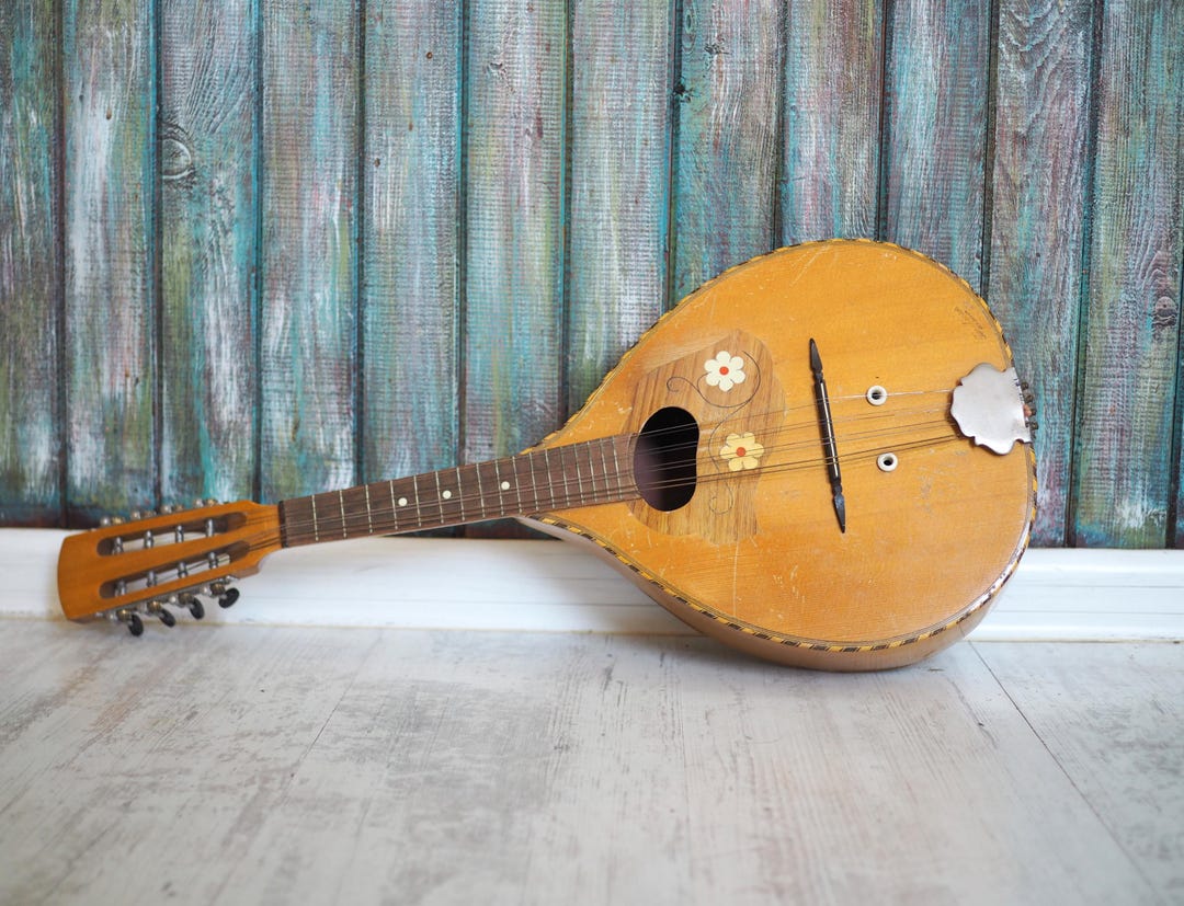 Mandolin Vintage 8-string German Made Mandolin - Etsy