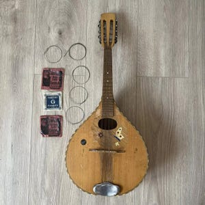 Mandolin - Vintage 8-string German Made Mandolin - Etsy