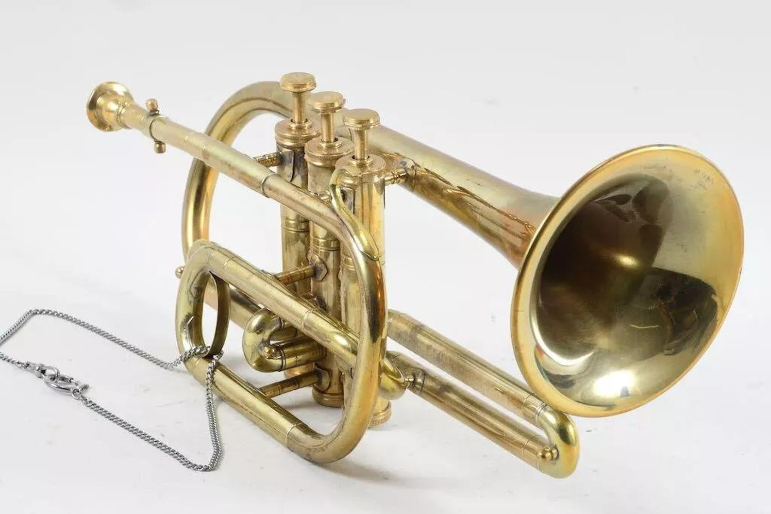 Vintage Brass Cornet - Etsy