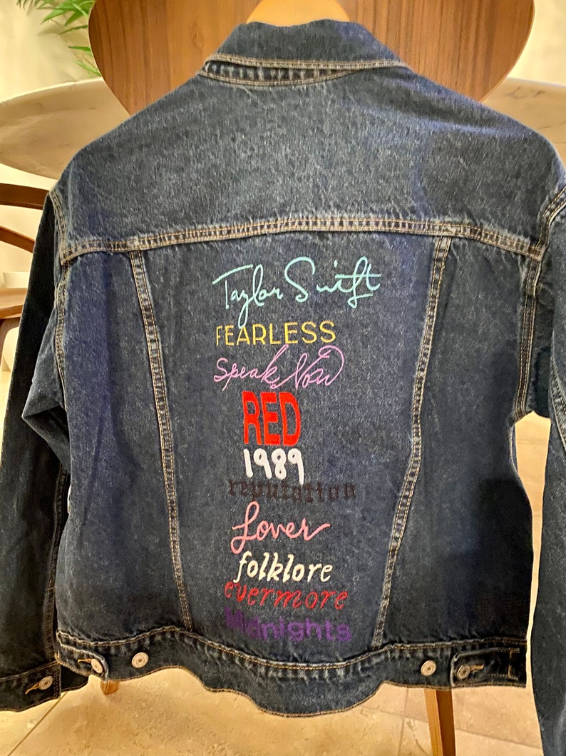 Eras Tour; Taylor Swift; Taylor Swift Concert Jacket; Taylor Swift ...