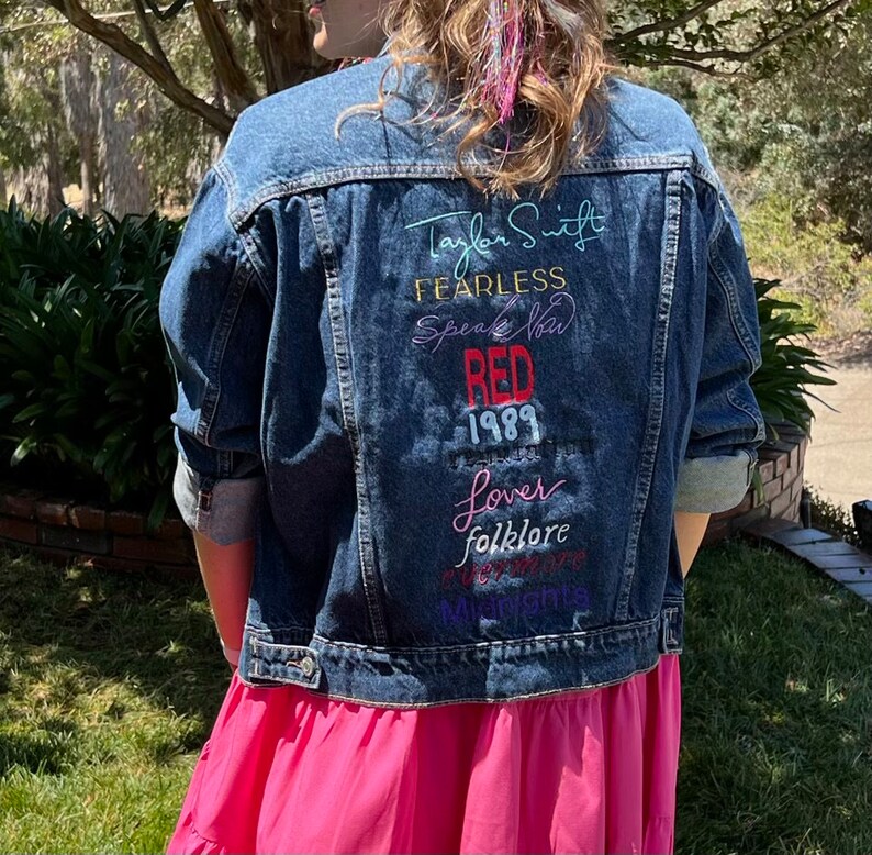 Eras Tour; Taylor Swift; Taylor Swift Concert Jacket; Taylor Swift ...