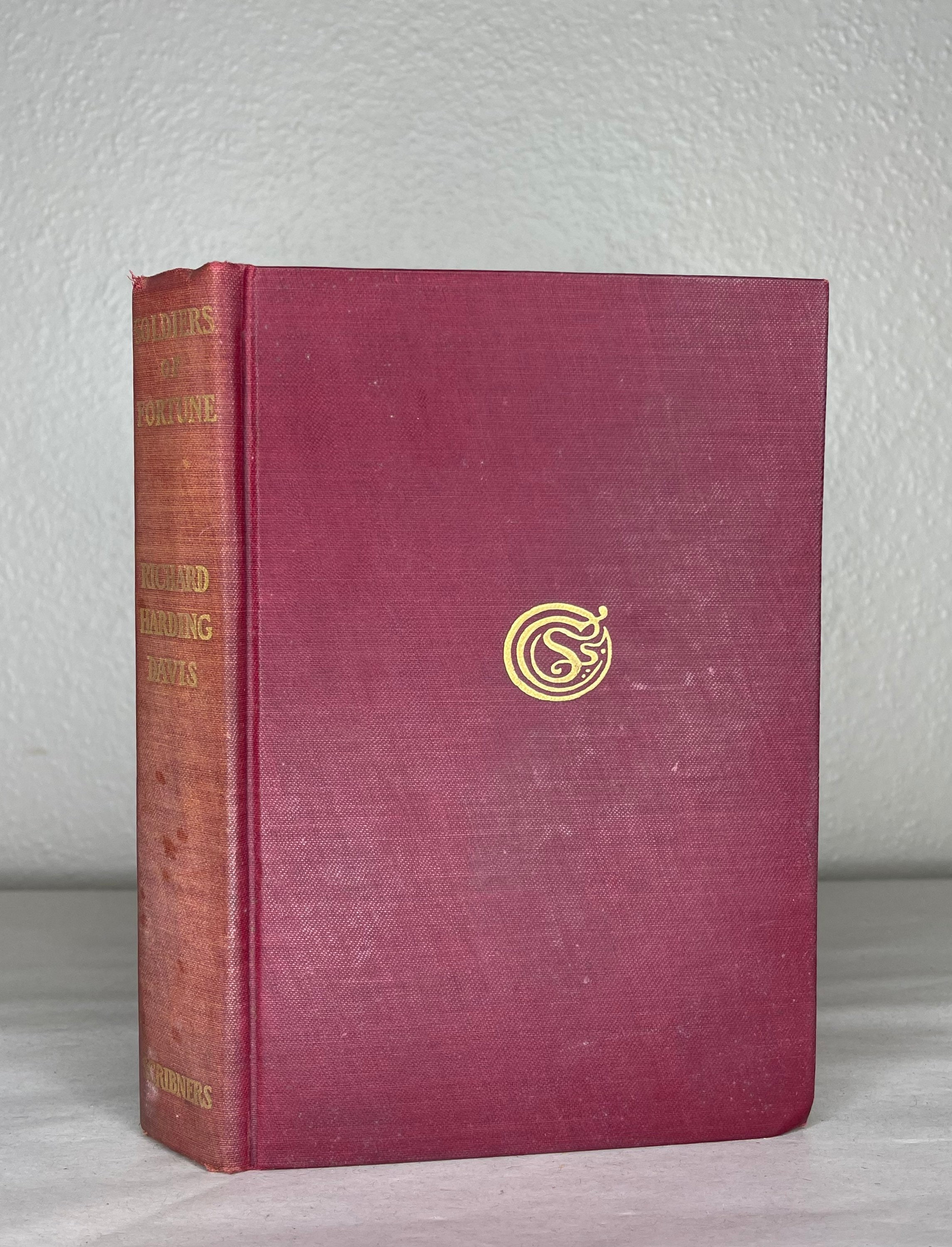 Vintage Book Set of 6 - Burgundy/rose With Gold Gilt Letters - Etsy